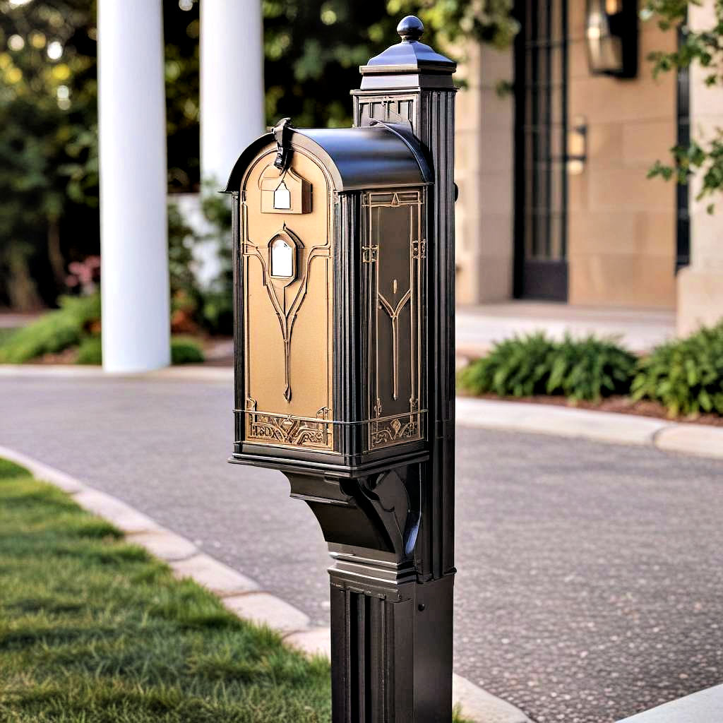 30 Mailbox Post Ideas and Designs for Every Style Home