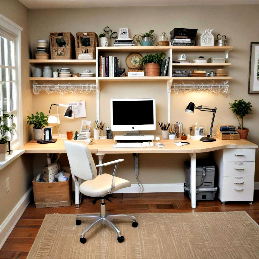 25 Functional Craft Room Ideas and Designs - Suite 101
