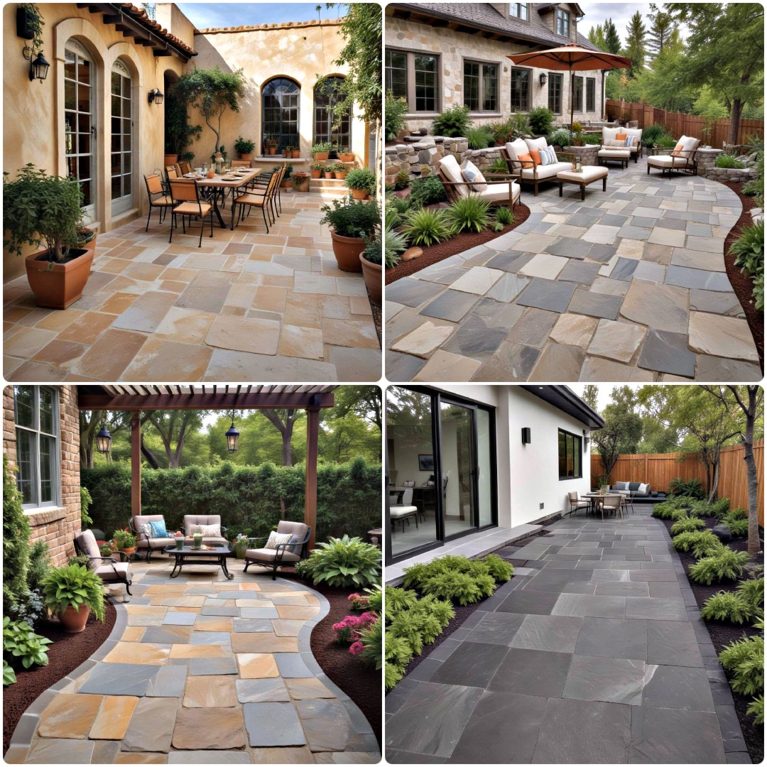 30 Flagstone Patio Ideas to Transform Your Yard