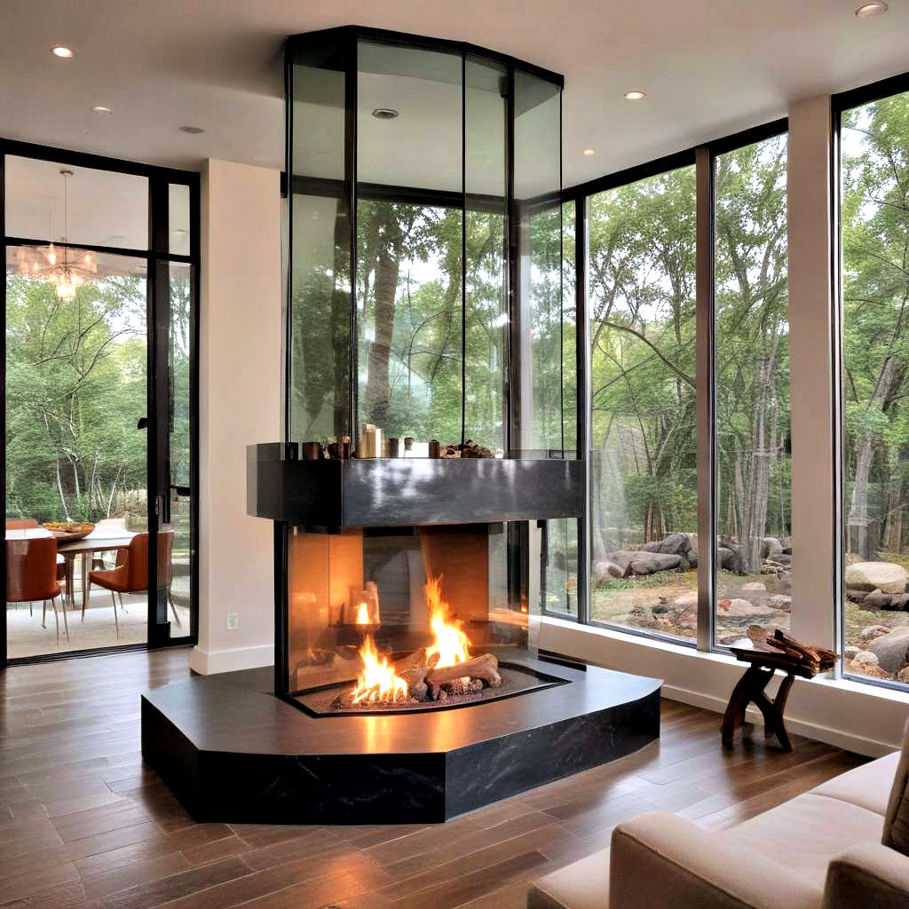 25 Corner Fireplace Ideas for Modern Decor