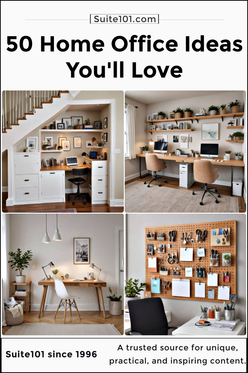 50 Home Office Ideas and Design Inspiration (2024) - Suite 101