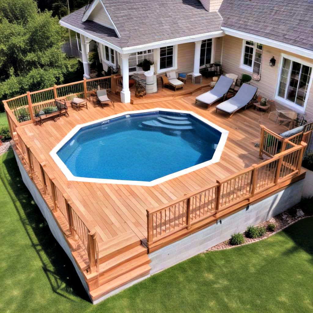 25 Above-Ground Pool Deck Ideas to Inspire You