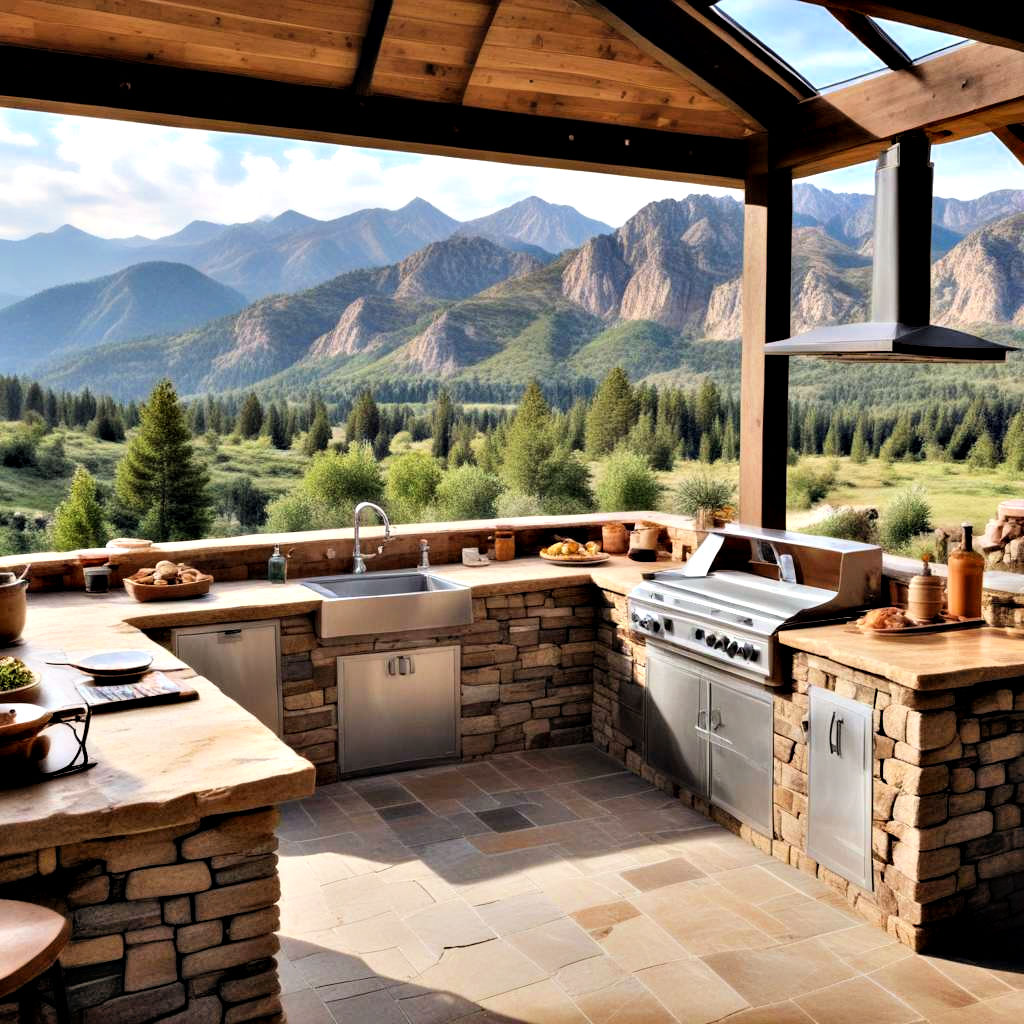25 Covered Outdoor Kitchen Ideas for Your Backyard - Suite 101