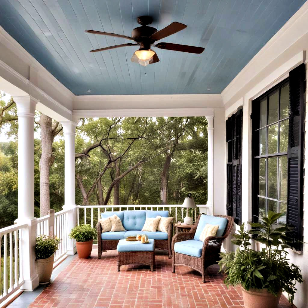 25 Inexpensive Porch Ceiling Ideas - Suite 101