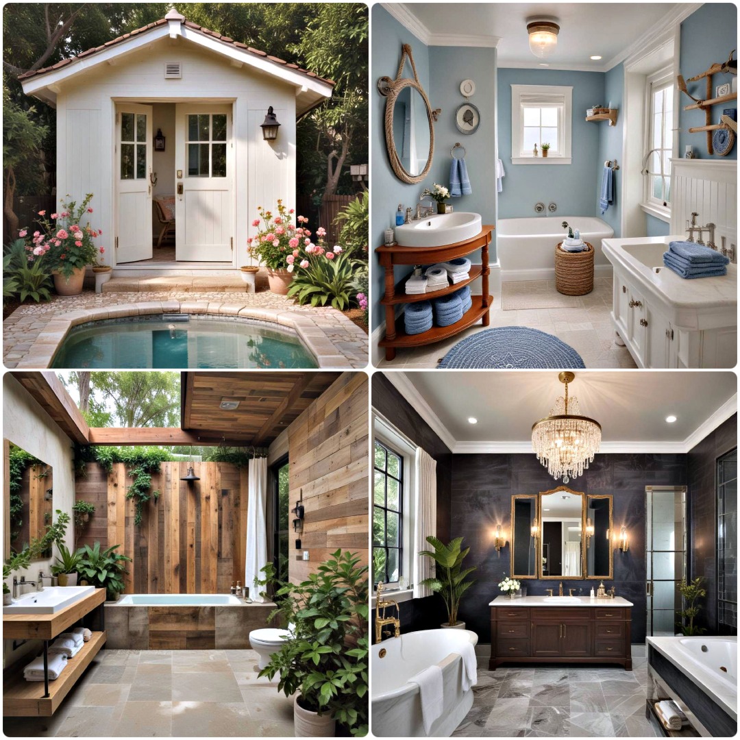 25 Pool Bathroom Ideas for Outdoor Living