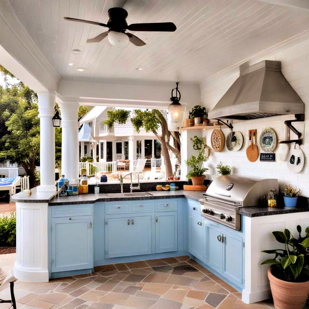 25 Covered Outdoor Kitchen Ideas for Your Backyard - Suite 101