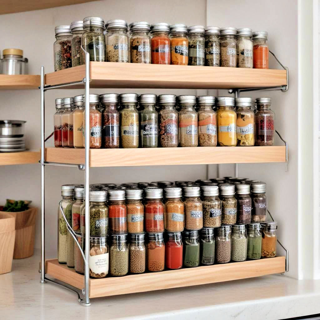 25 Spice Rack Ideas for Efficient Storage Solutions