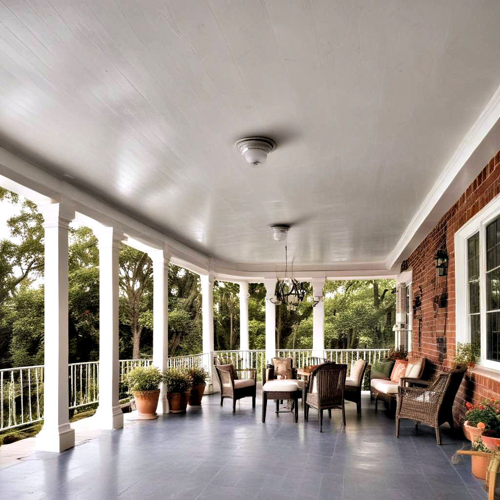 25 Inexpensive Porch Ceiling Ideas - Suite 101