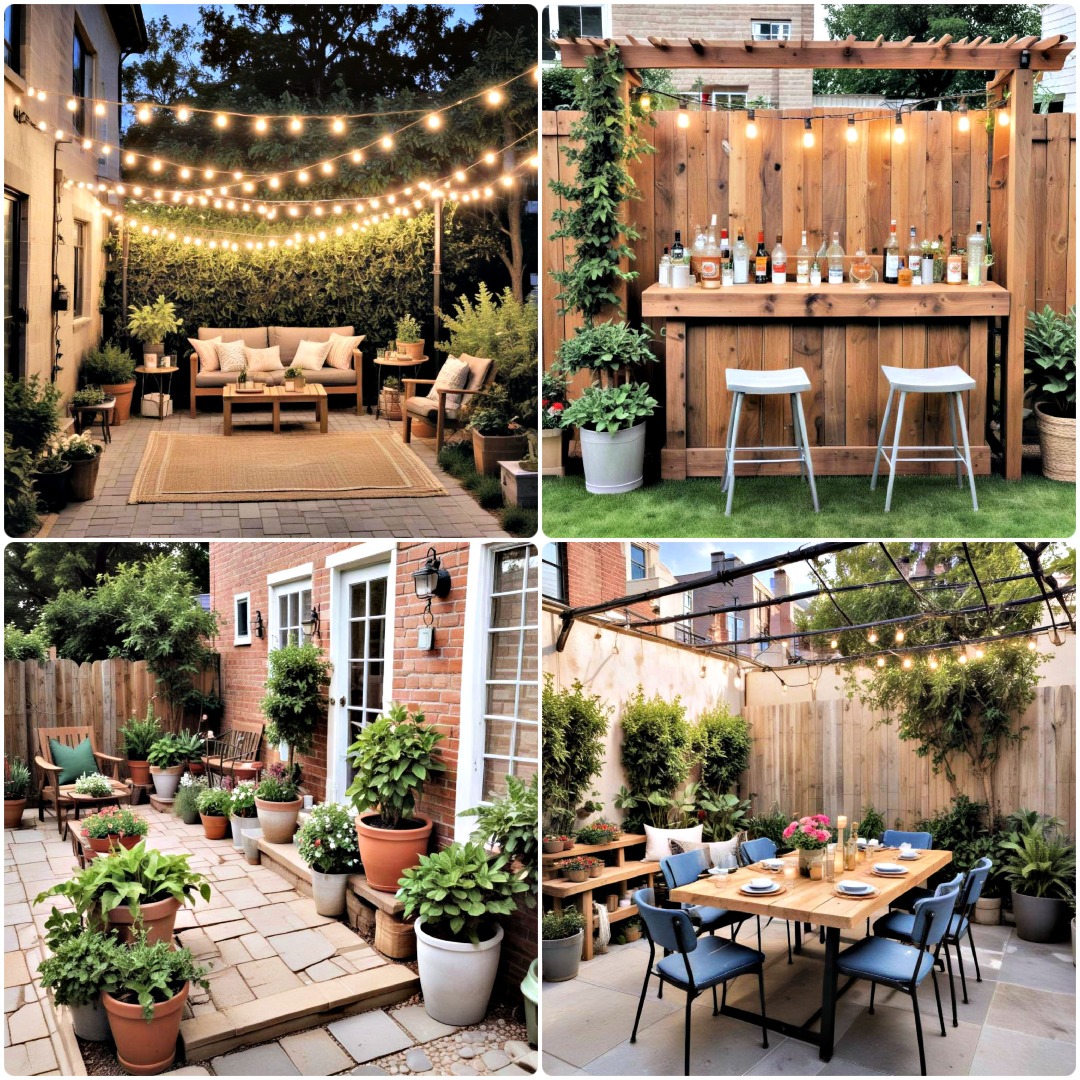 20 Townhouse Backyard Ideas for Small Spaces