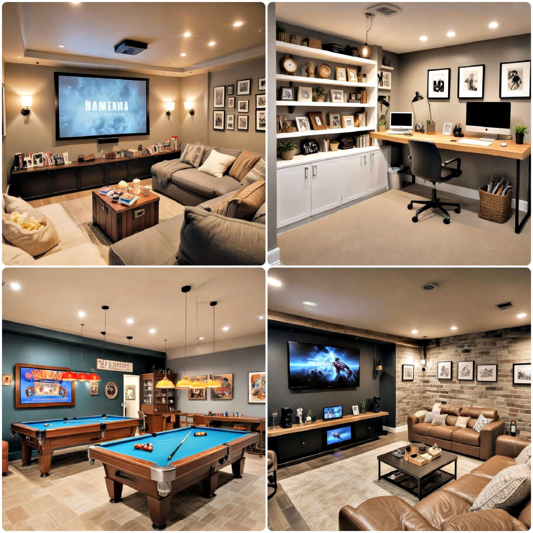 40 Basement Ideas to Maximize Your Living Area