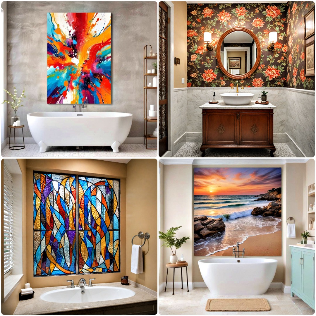 25 Bathroom Art Ideas to Brighten Up Your Space