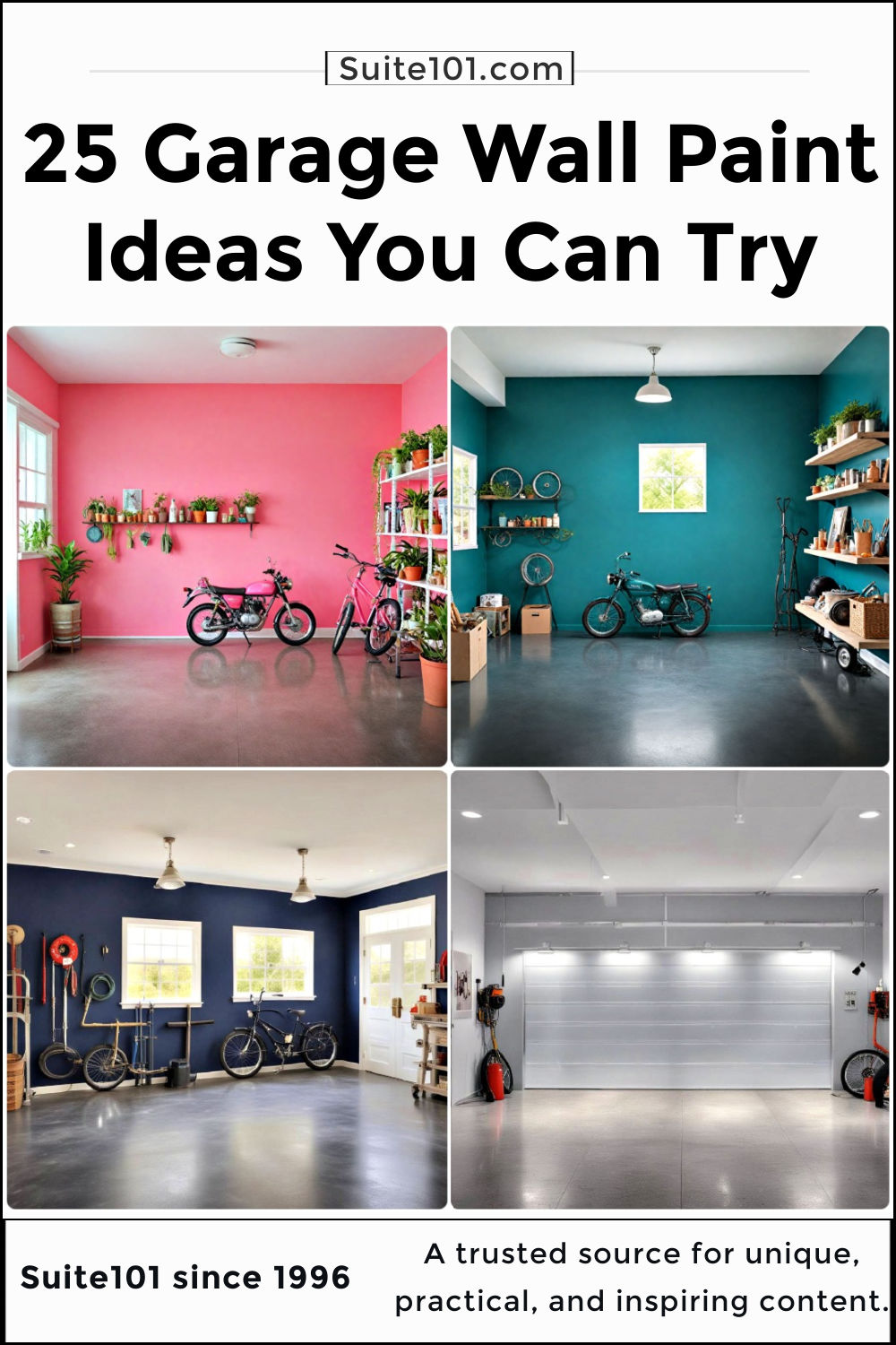 25 Garage Wall Paint Ideas to Brighten Your Space