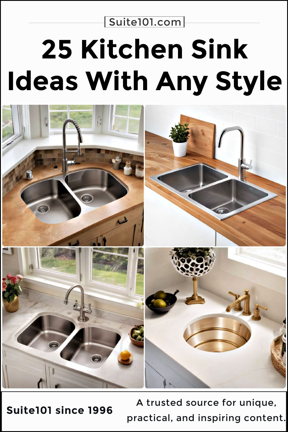 25 Kitchen Sink Ideas for Every Design Style