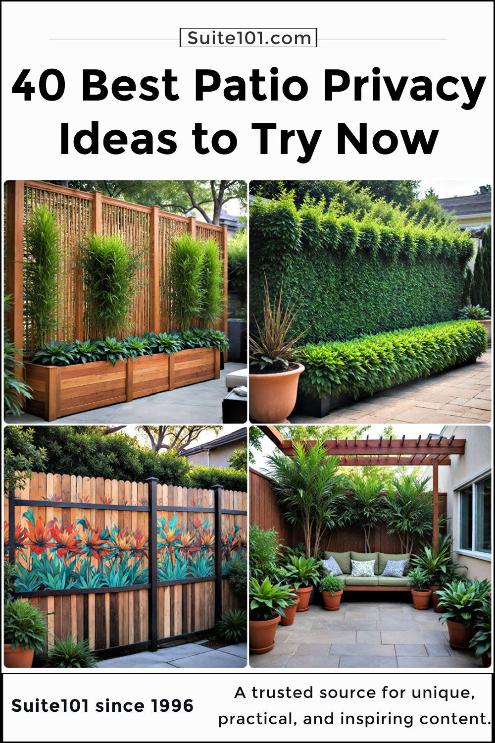 40 Patio Privacy Ideas for Ultimate Outdoor Seclusion