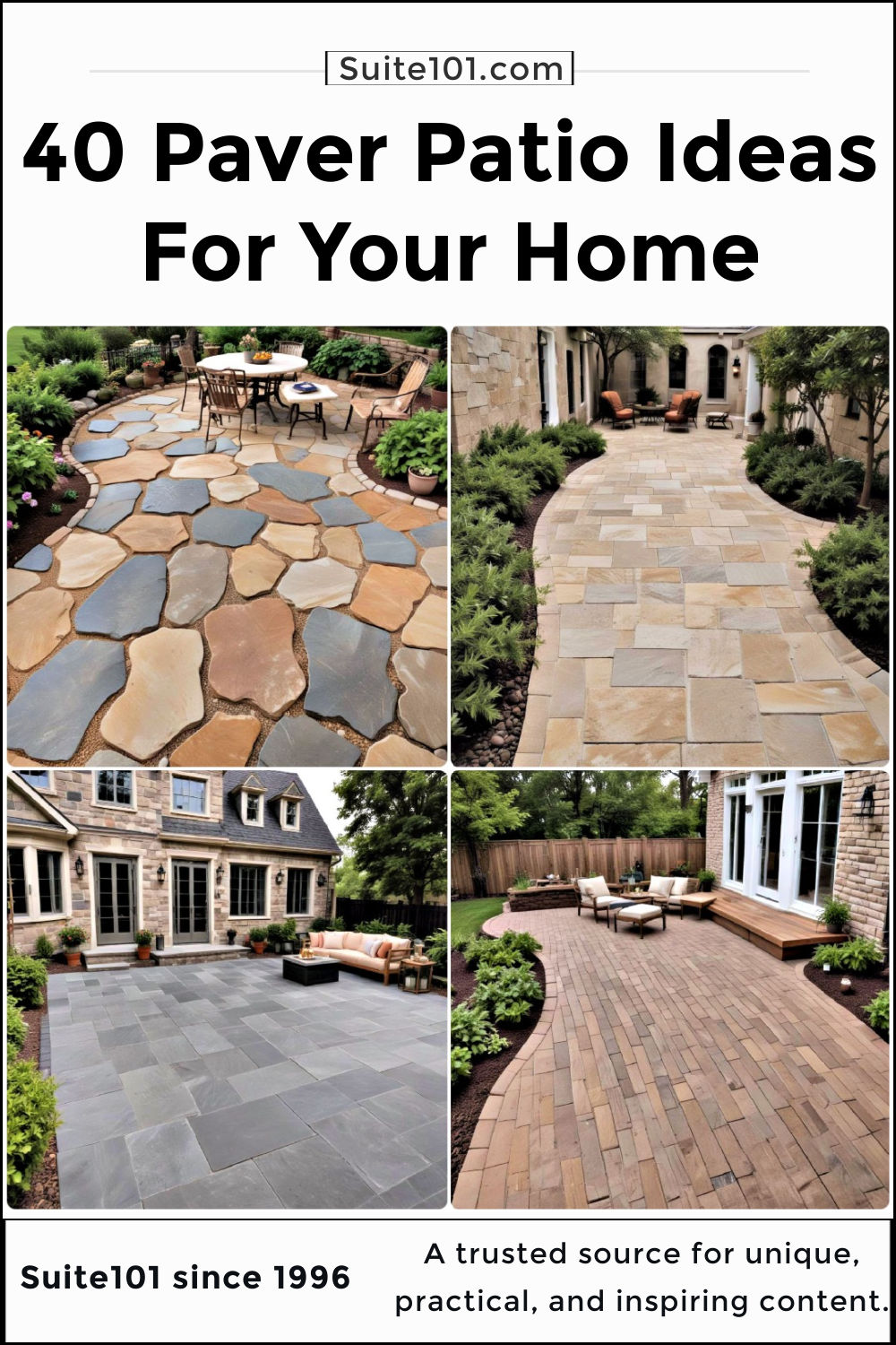 40 Paver Patio Ideas to Upgrade Your Outdoor Living Area