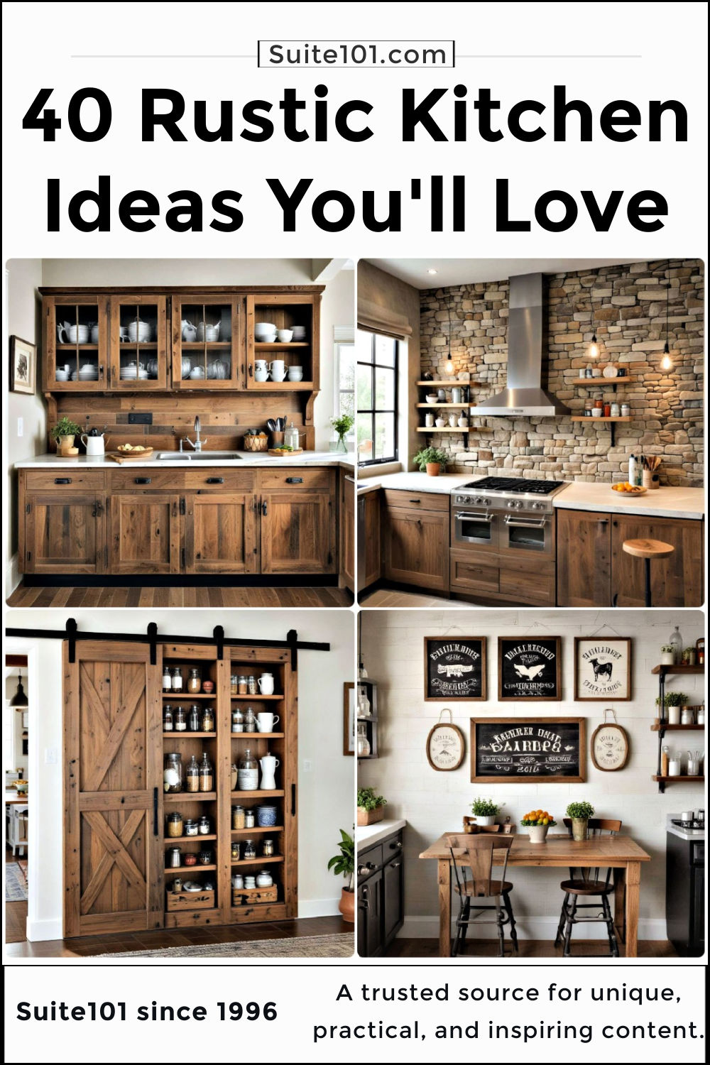 40 Rustic Kitchen Ideas to Inspire Your Remodel