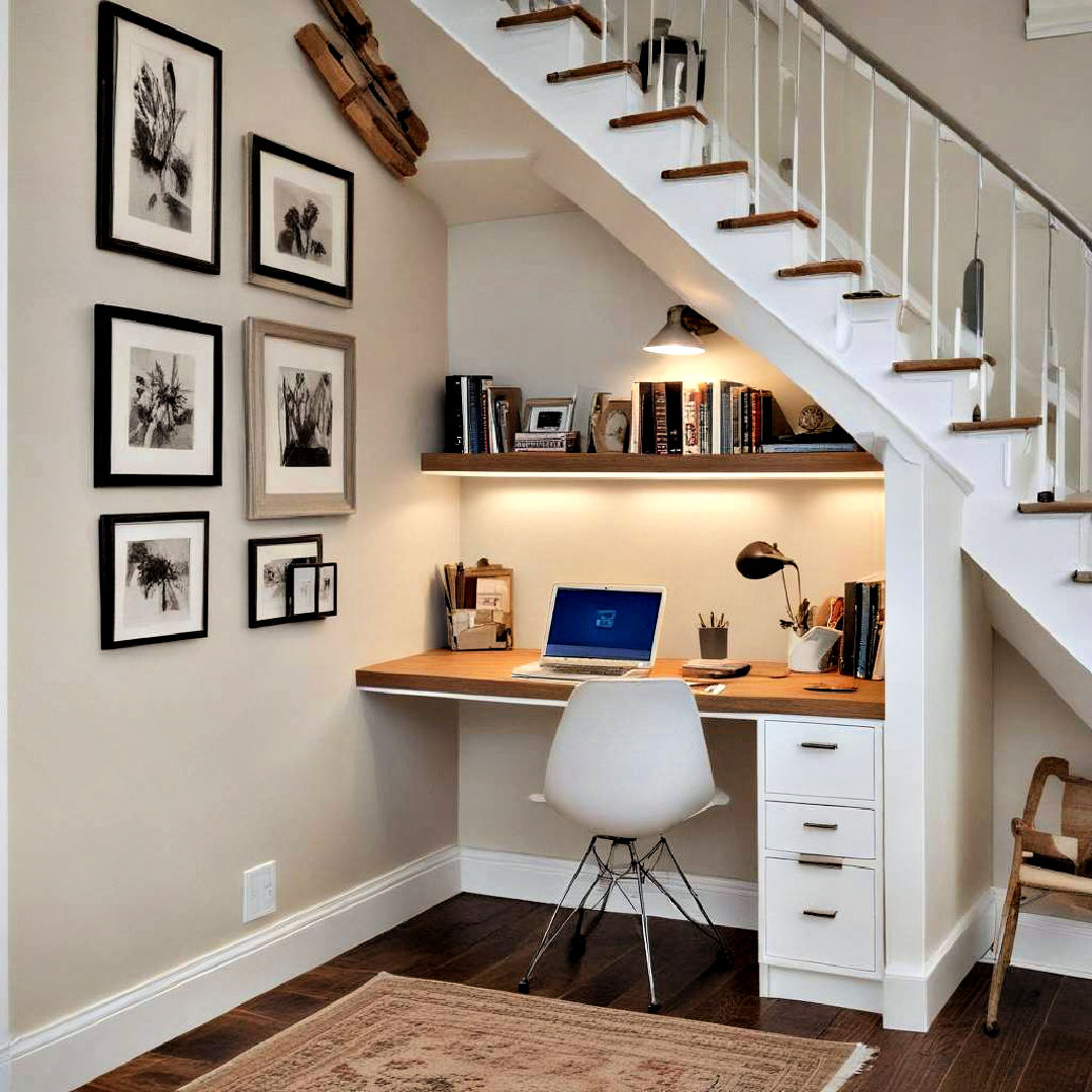 25 Built-in Desk Ideas for a Clutter-Free Home Office