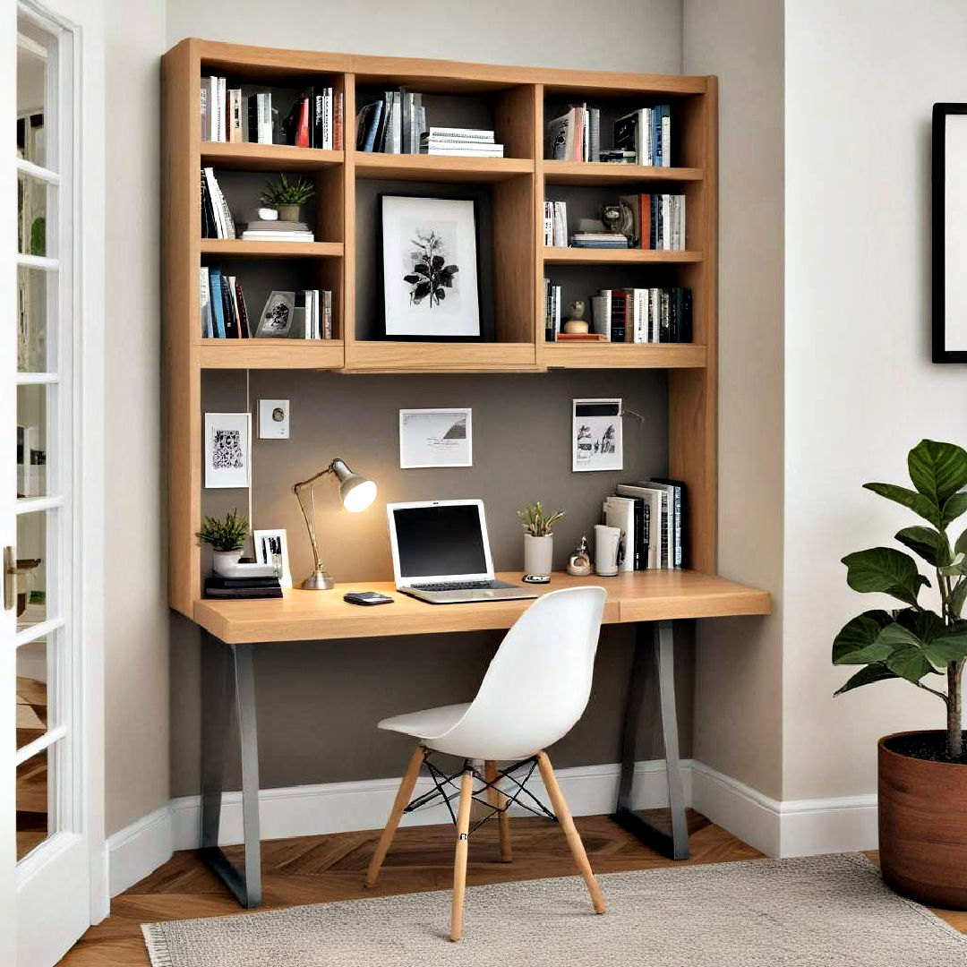 25 Built-in Desk Ideas for a Clutter-Free Home Office