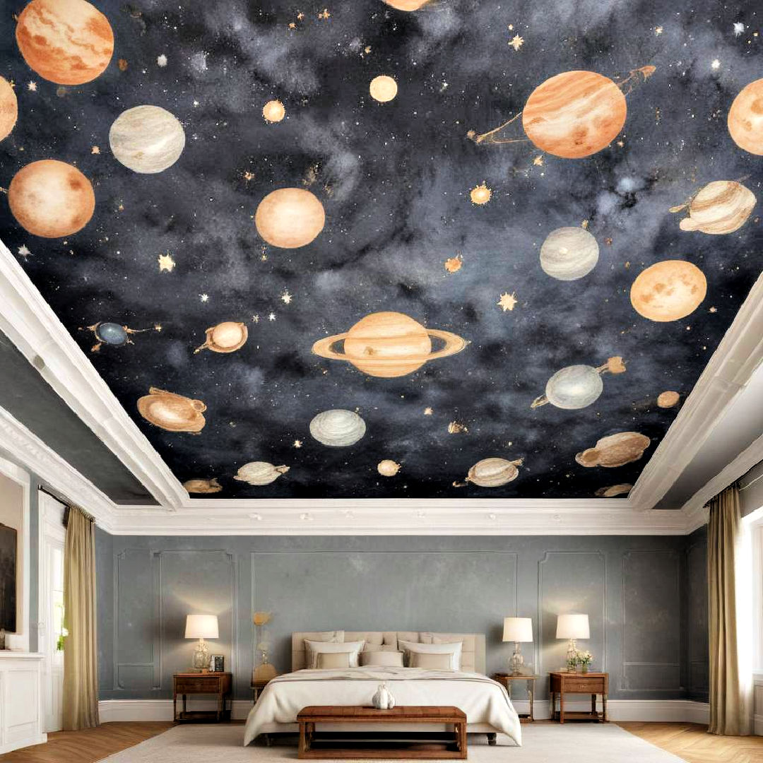 30 Ceiling Wallpaper Ideas for an Instant Room Refresh