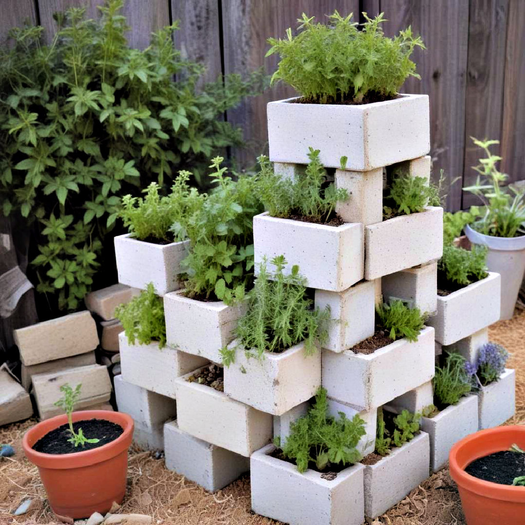 25 Cinder Block Garden Ideas for a Stylish Green Oasis