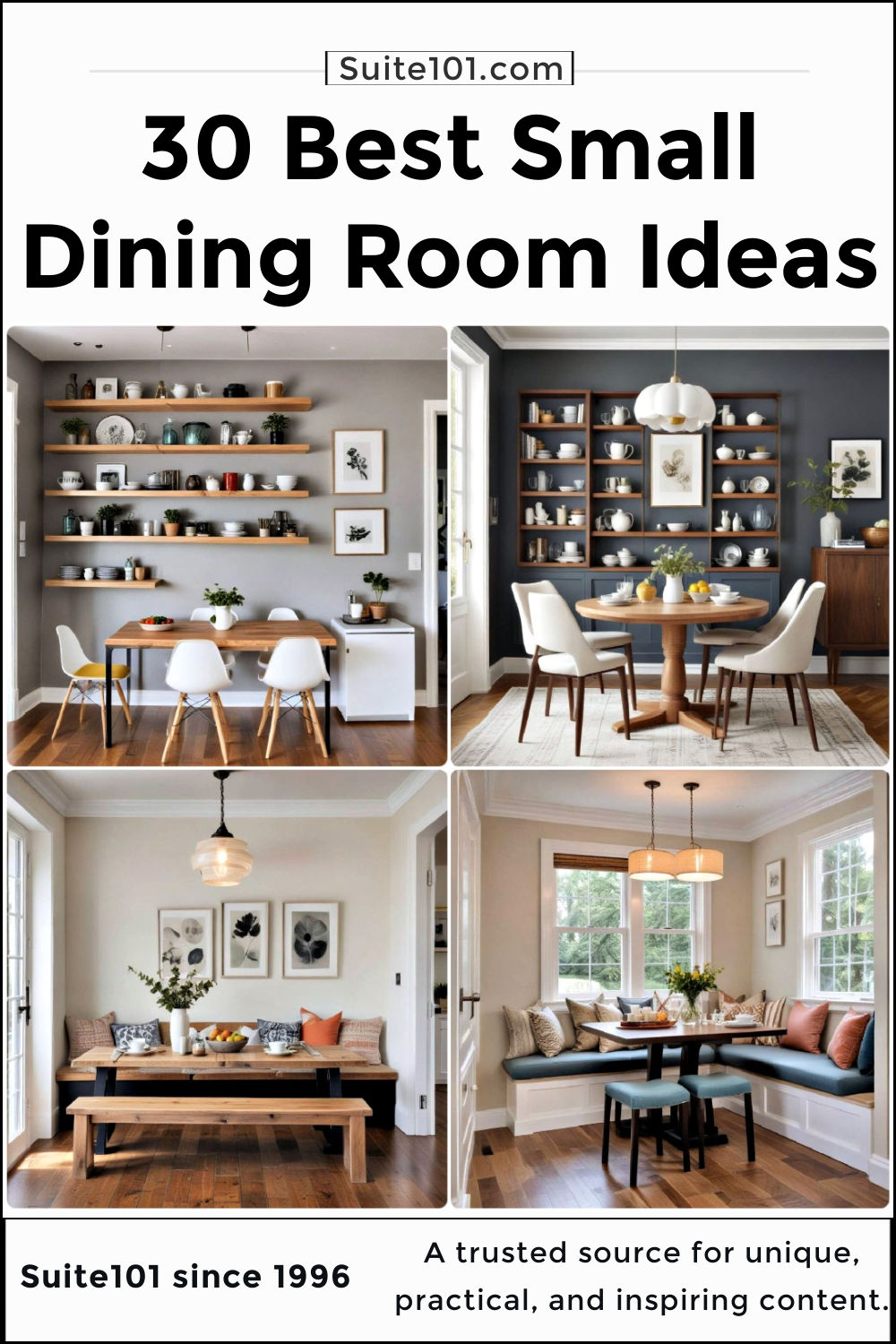 30 Small Dining Room Ideas to Be Inspired by