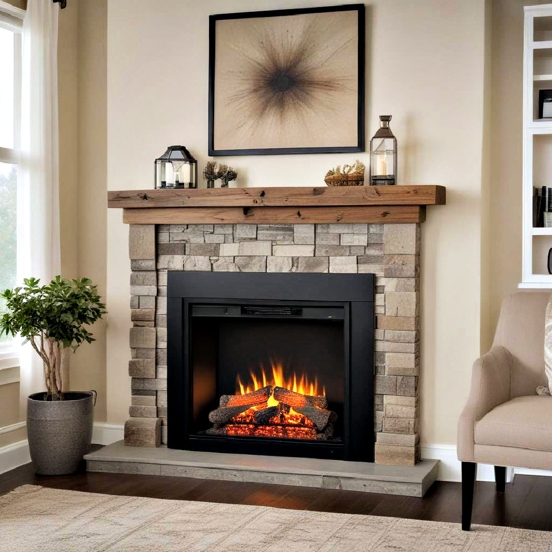 25 Faux Fireplace Ideas for Budget-Friendly Home Decor