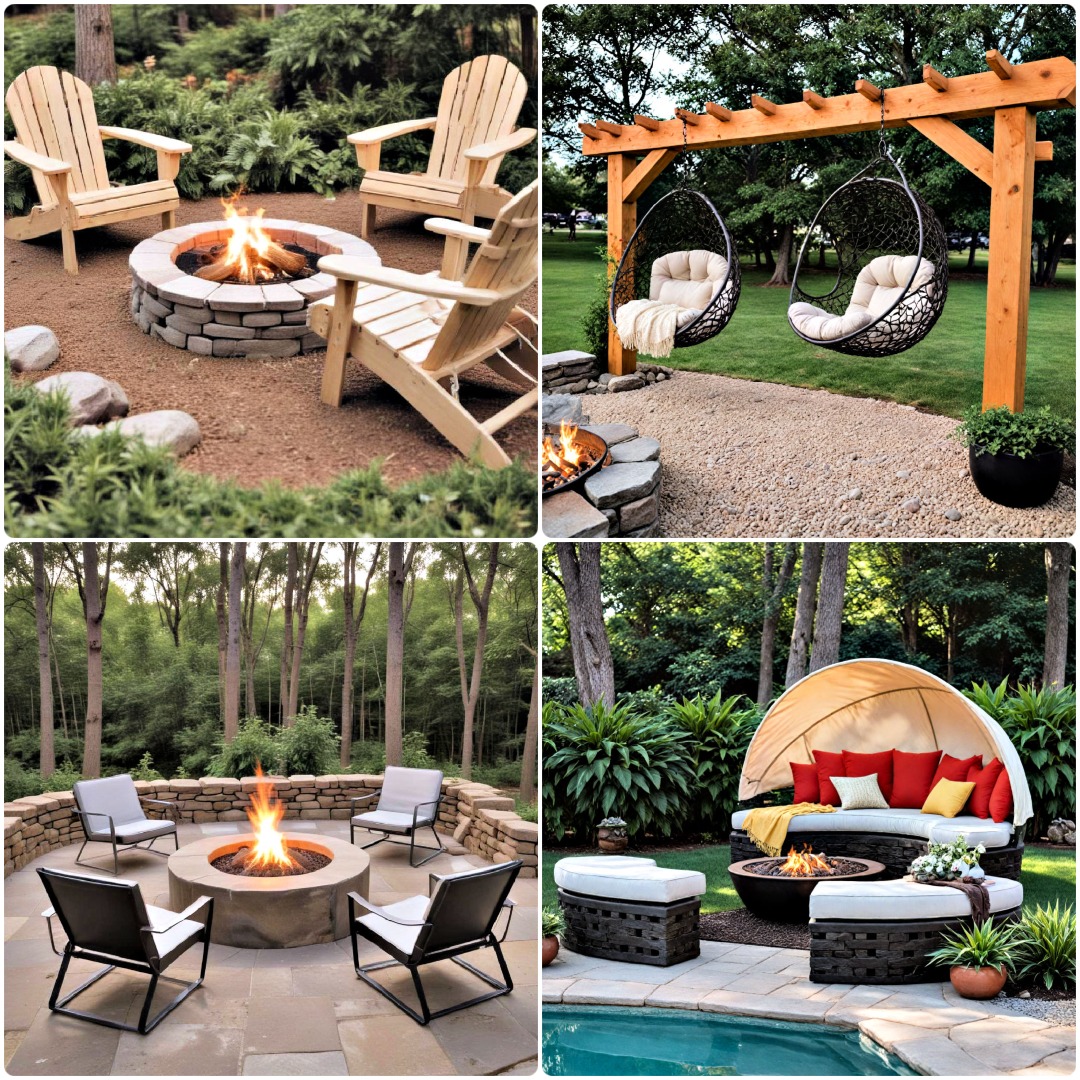 30 Fire Pit Seating Ideas for Cozy Outdoor Gatherings
