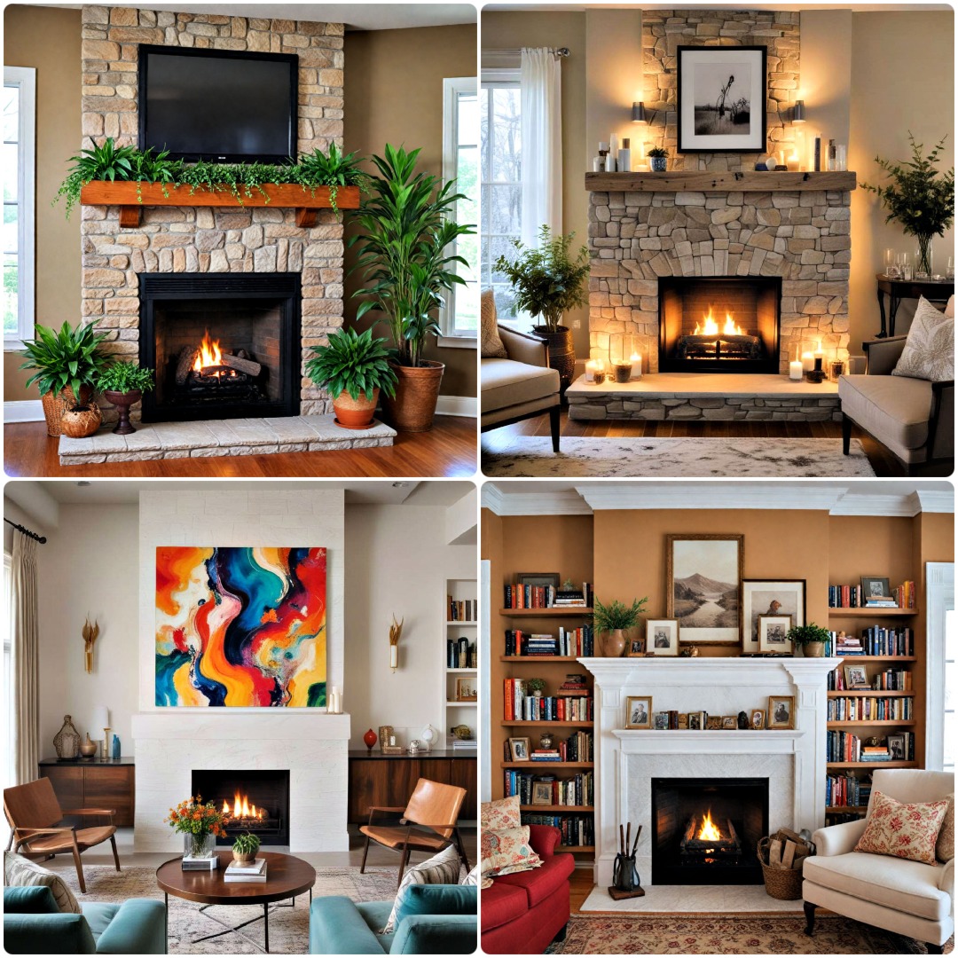 40 Fireplace Decor Ideas to Cozy Up Your Space
