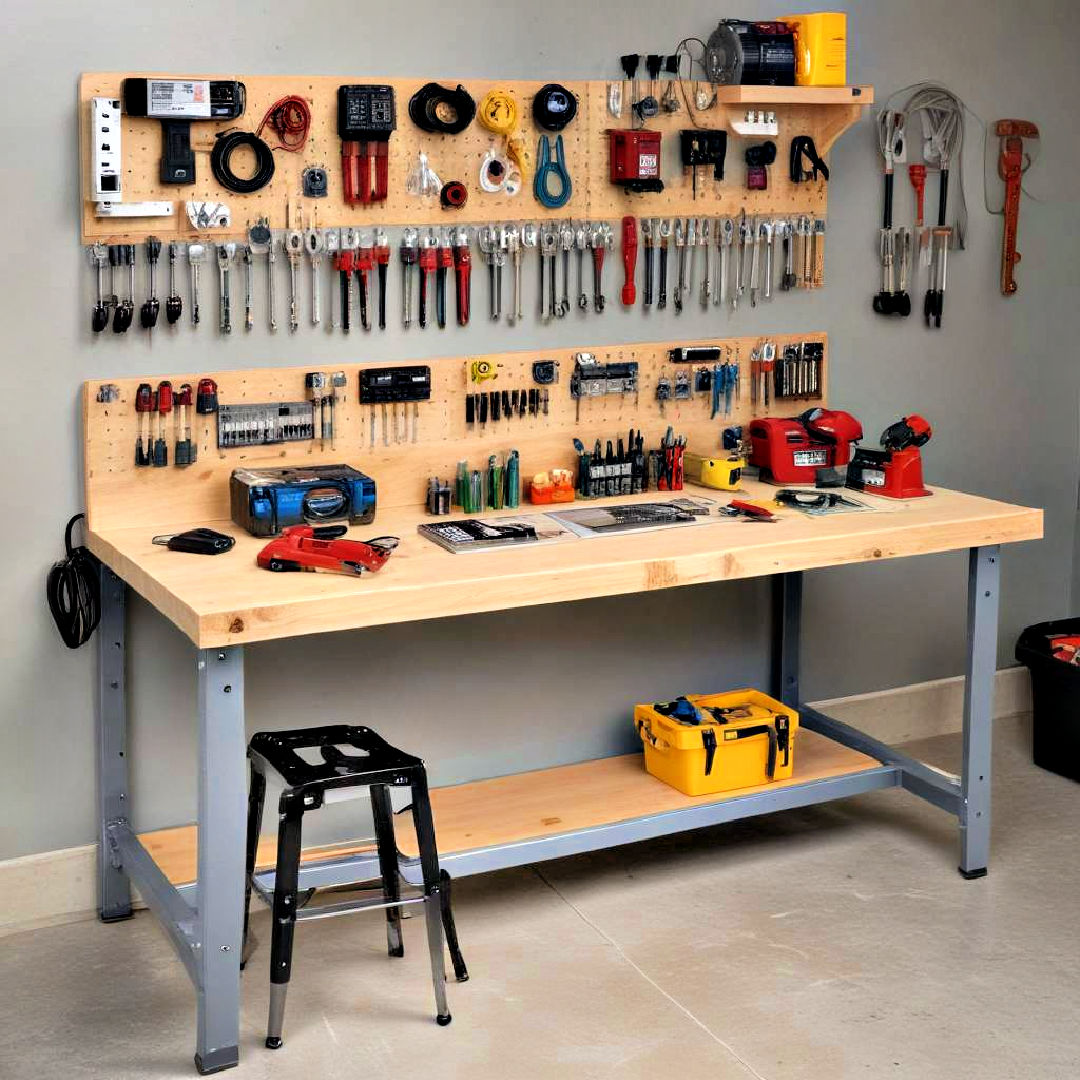 25 Garage Workbench Ideas to Upgrade Your Workspace