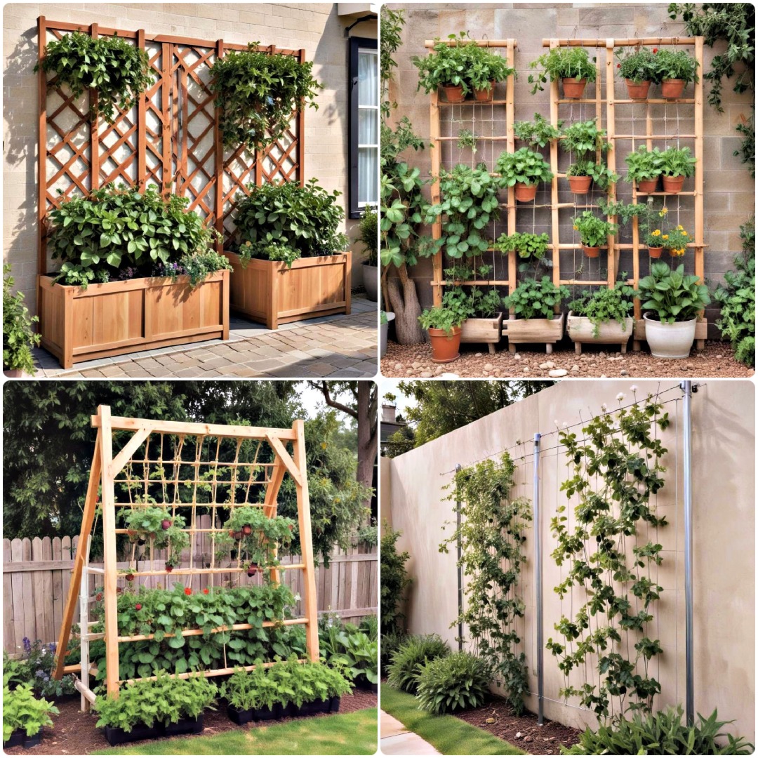 40 Garden Trellis Ideas for Charming Outdoor Decor