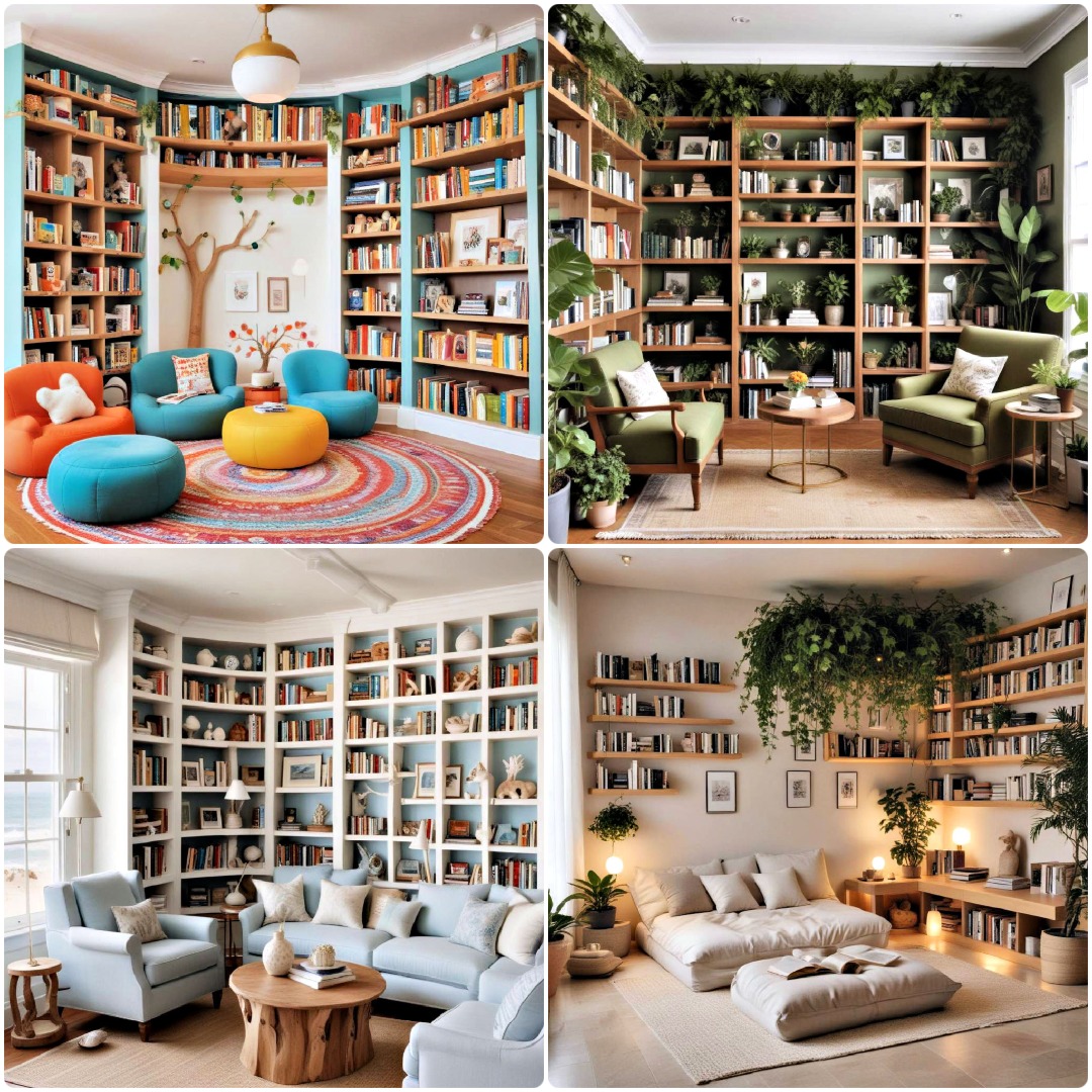 40 Home Library Ideas for Creating Cozy Reading Spaces