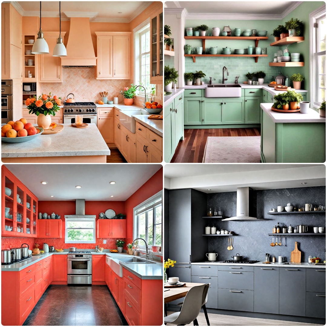 40 Kitchen Color Ideas and Schemes for A Fresh New Look