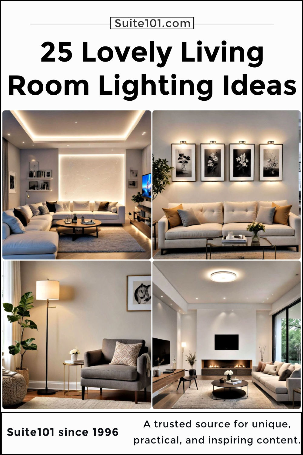 25 Best Living Room Lighting Ideas for a Warm Atmosphere