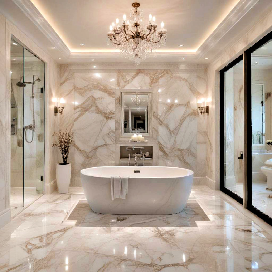 25 Marble Bathroom Ideas to Add Timeless Beauty