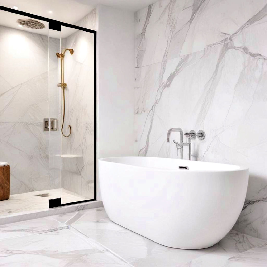 25 Marble Bathroom Ideas to Add Timeless Beauty