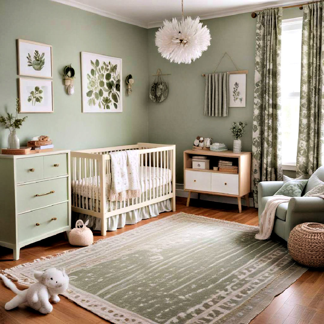 30 Sage Green Nursery Ideas for a Peaceful Baby Haven