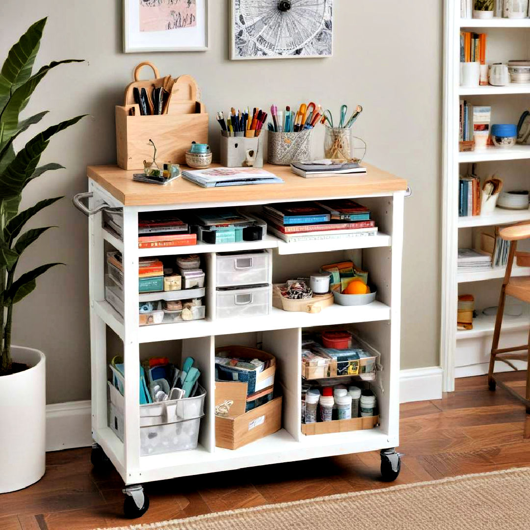 25 Small Craft Room Ideas That Do More With Less