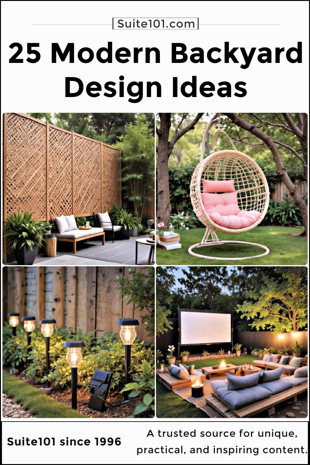 25 Modern Backyard Ideas for a Stylish Outdoor Oasis