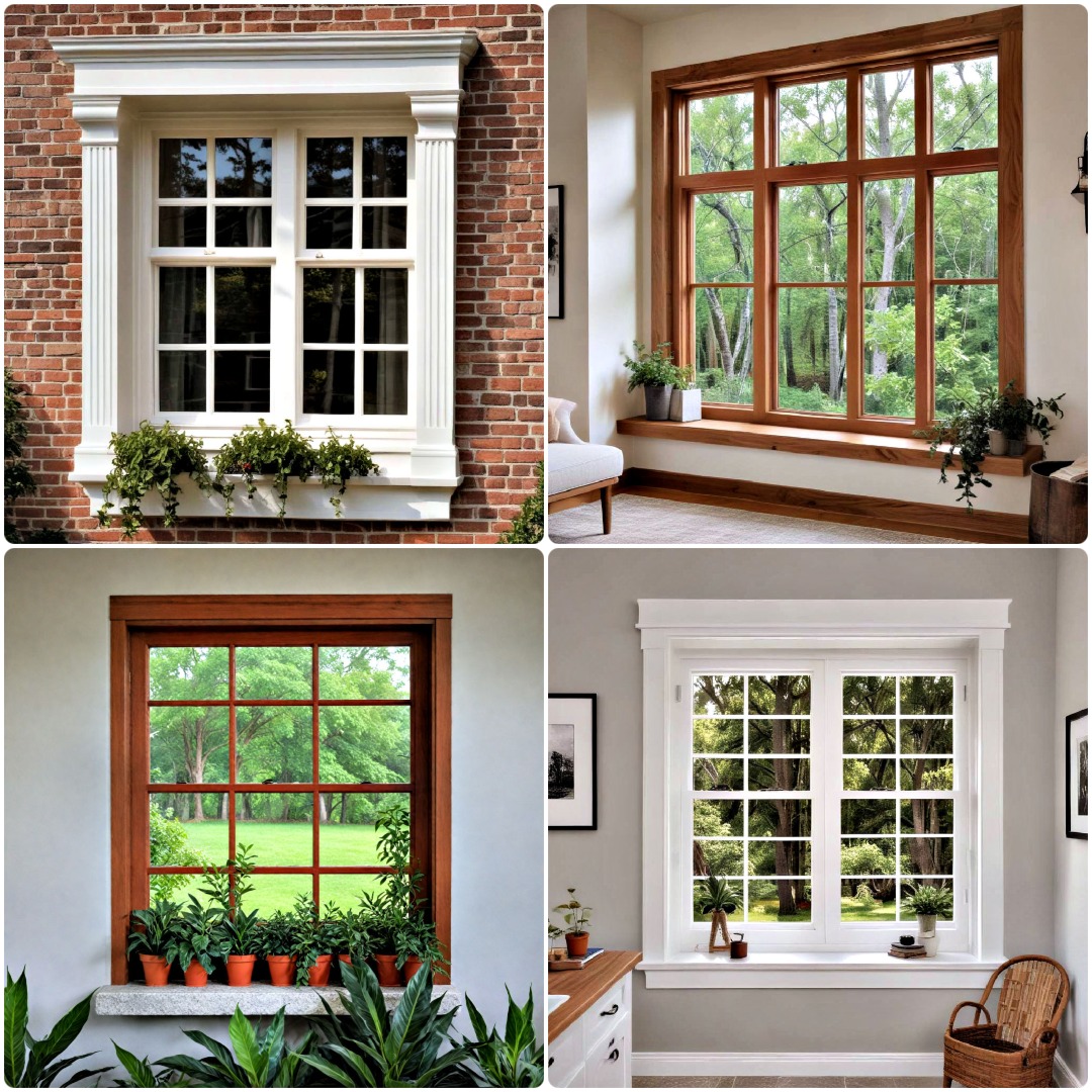 25 Modern Window Trim Ideas to Upgrade Any Home Décor