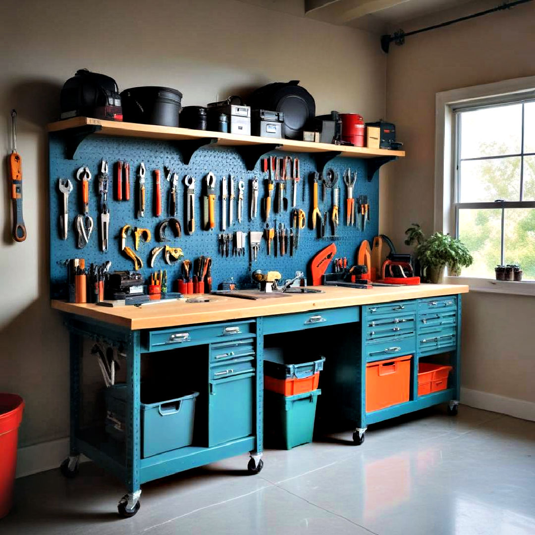 25 Garage Workbench Ideas to Upgrade Your Workspace