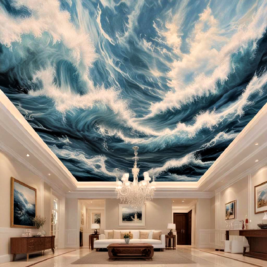 30 Ceiling Wallpaper Ideas for an Instant Room Refresh