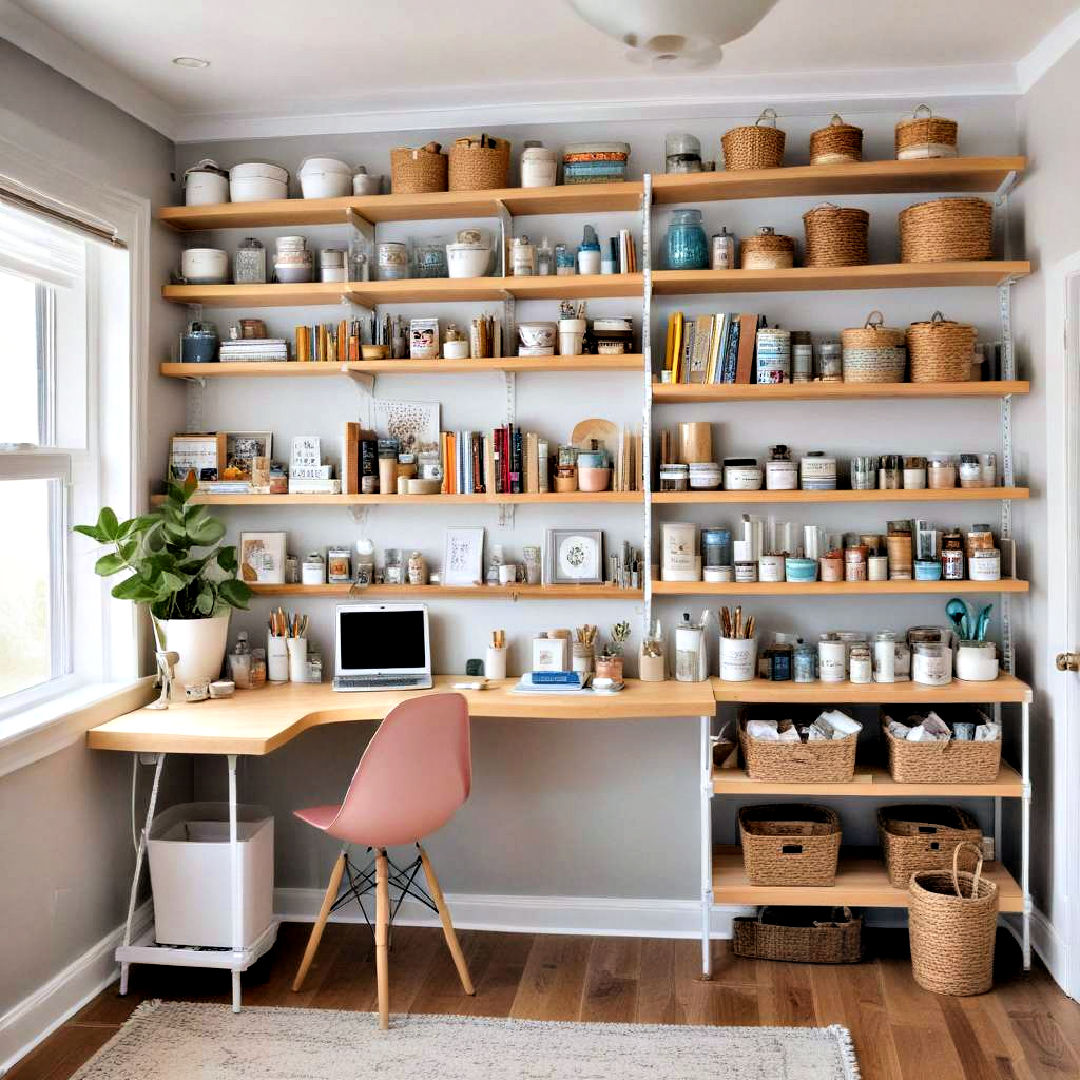 25 Small Craft Room Ideas That Do More With Less