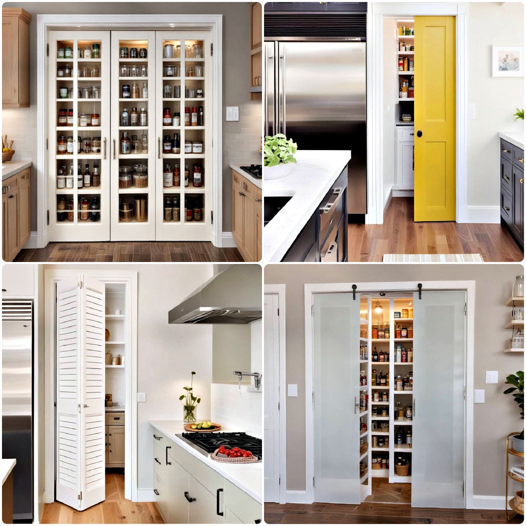 30 Pantry Door Ideas for a Modern Kitchen Look Pa