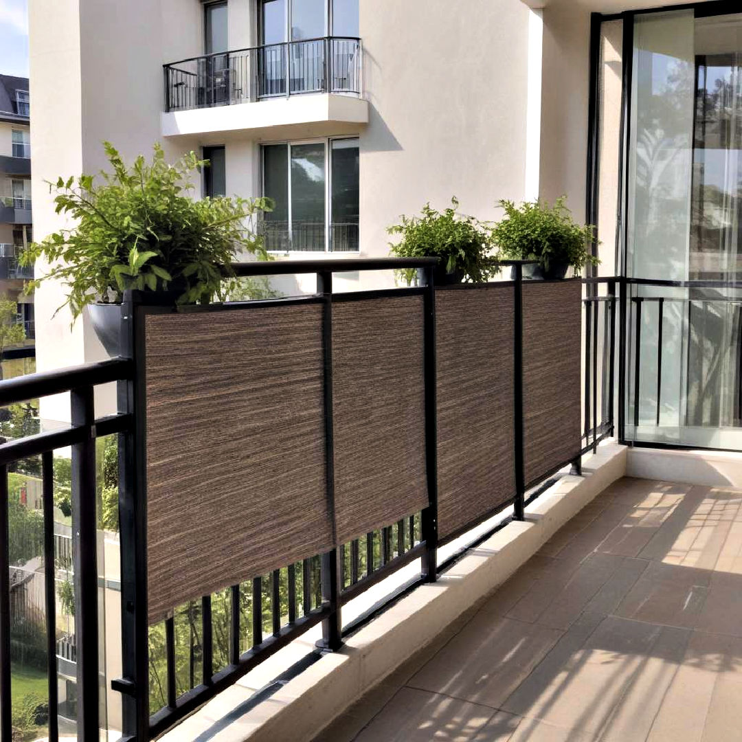 25 Balcony Privacy Ideas for Stylish and Secure Living