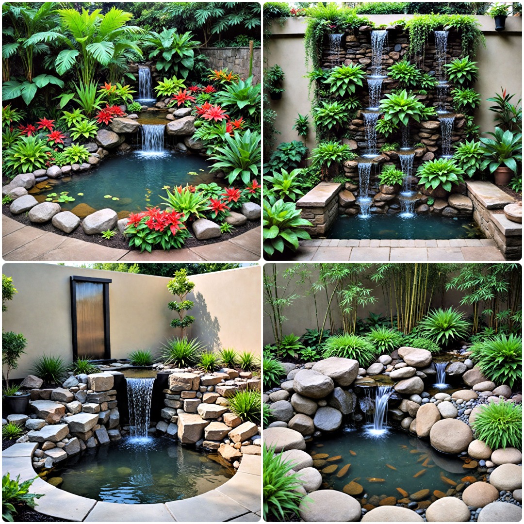 25 Small Pond Ideas with Waterfalls to Inspire You