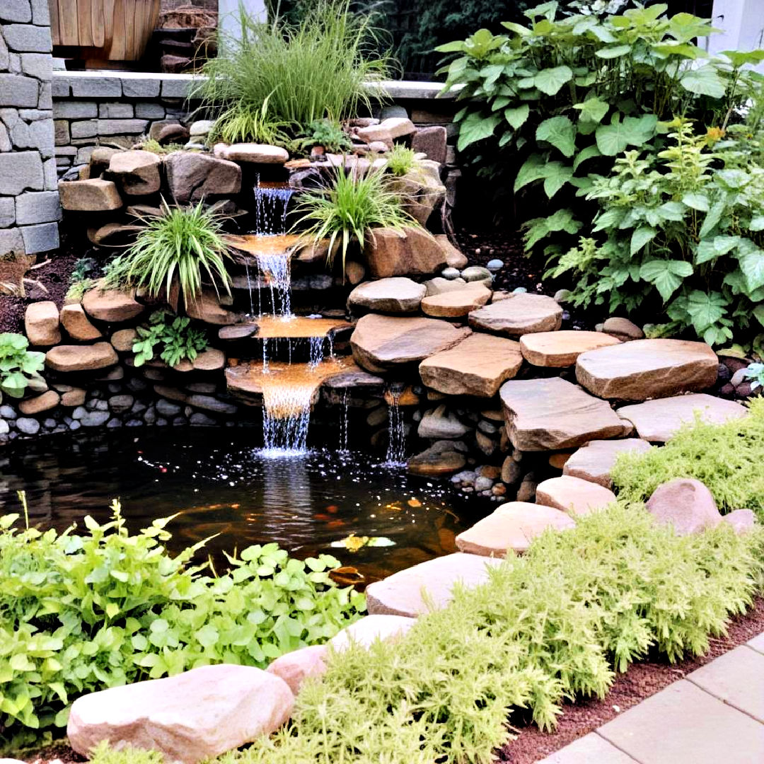 25 Small Pond Ideas with Waterfalls to Inspire You