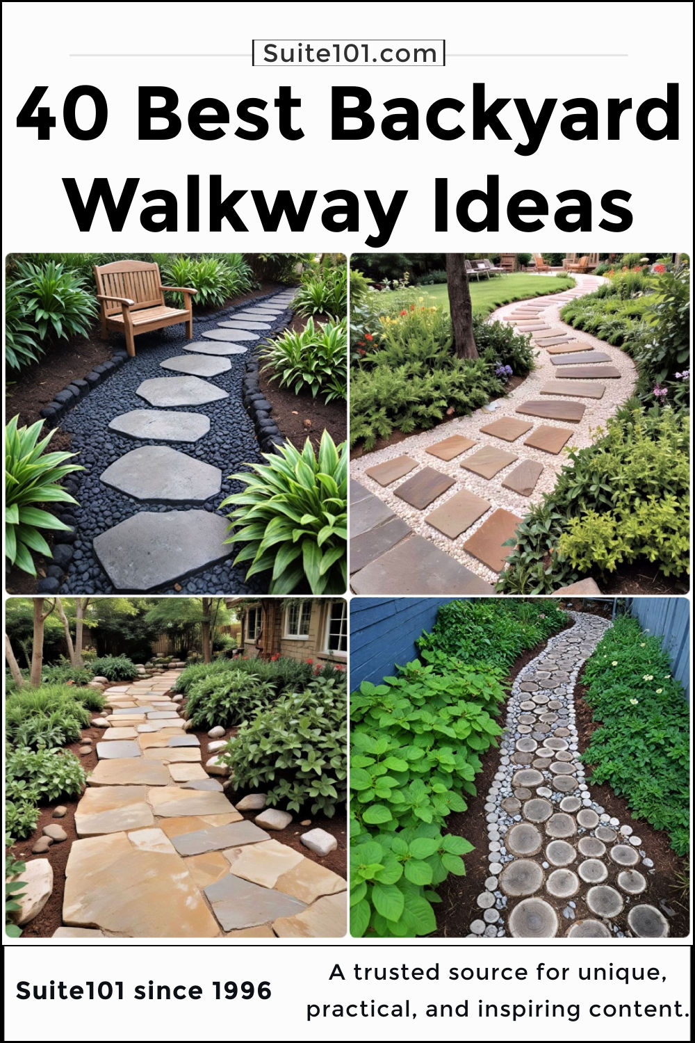 40 Backyard Walkway Ideas To Upgrade Your Garden Path