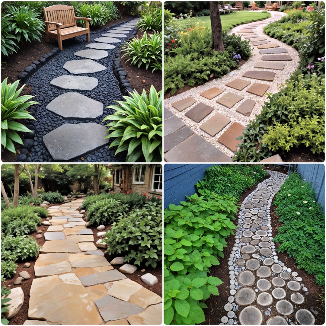 40 Backyard Walkway Ideas To Upgrade Your Garden Path