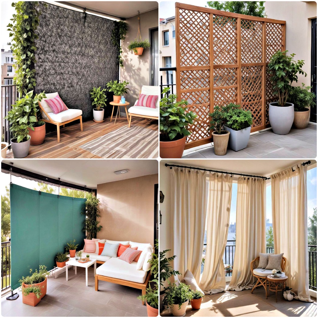 25 Balcony Privacy Ideas for Stylish and Secure Living
