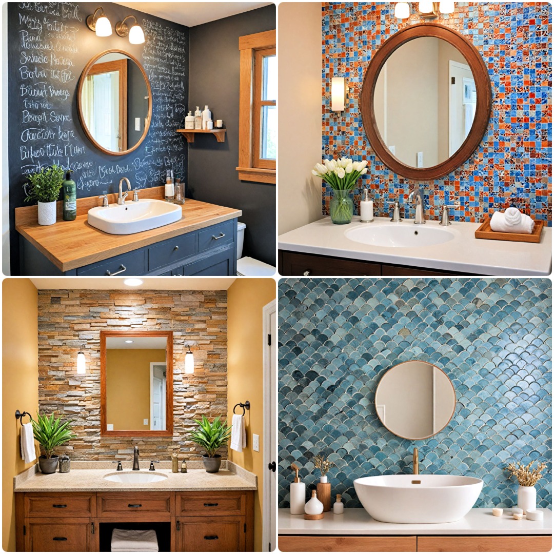 25 Bathroom Backsplash Ideas for Every Kind of Aesthetic